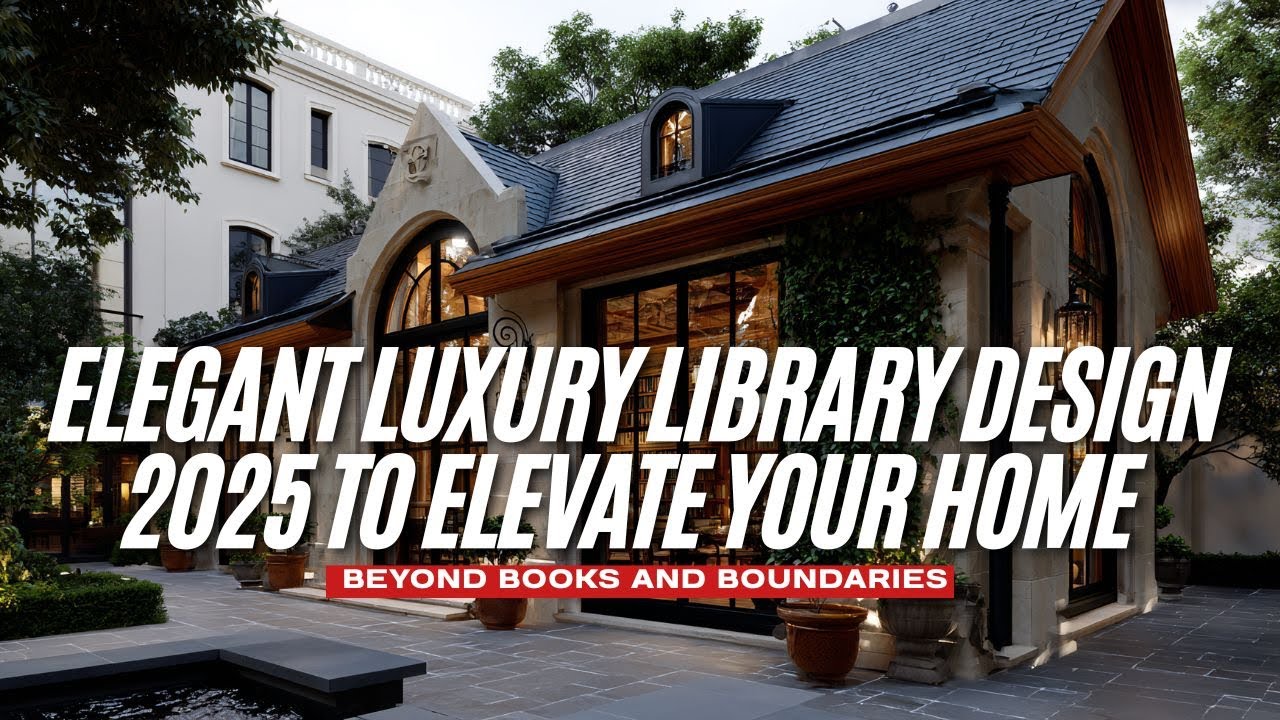 Elegant Luxury Library Design 2025 to Elevate Your Home Beyond Books and Boundaries