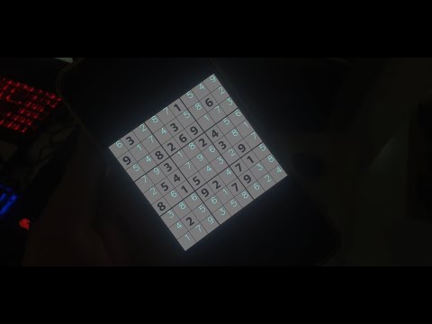GitHub - AhmetAksunger/Sudoku-Solver-OpenCV: Sudoku Solver with Image recognition and Neural Network