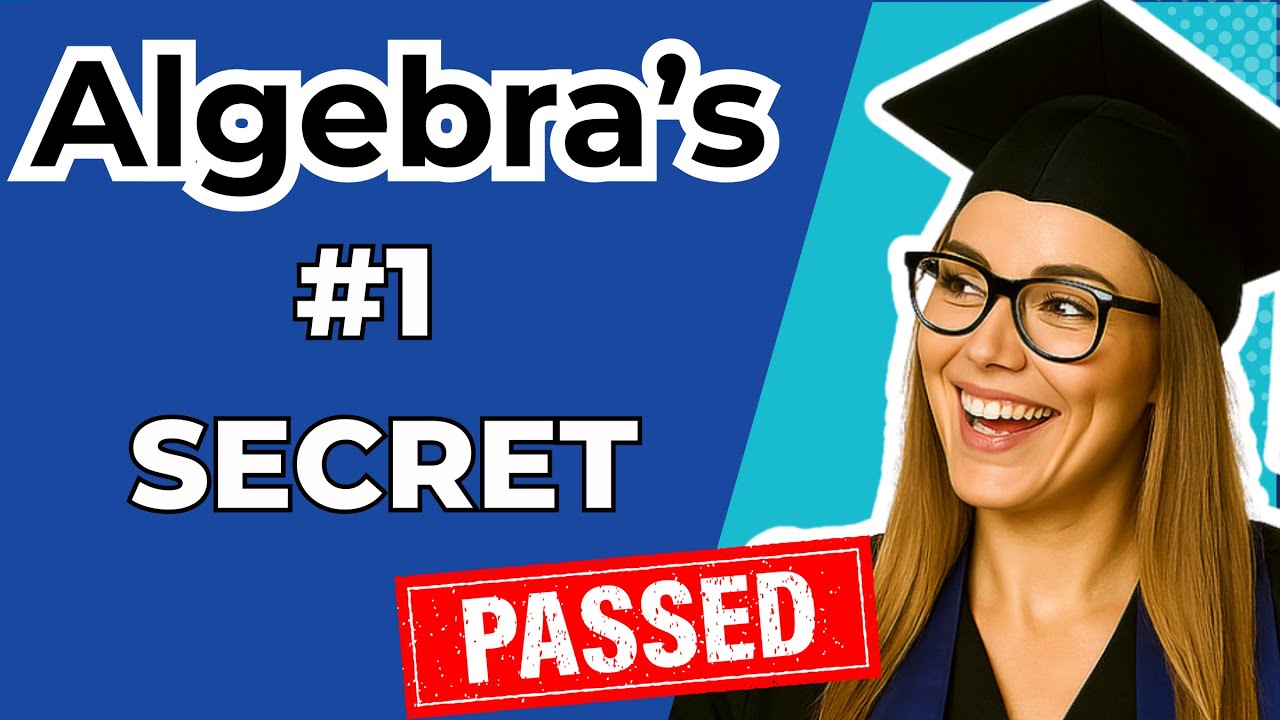 Algebra - The 3 MUST-KNOW Concepts Before You Start (Reverse PEMDAS Secret!)