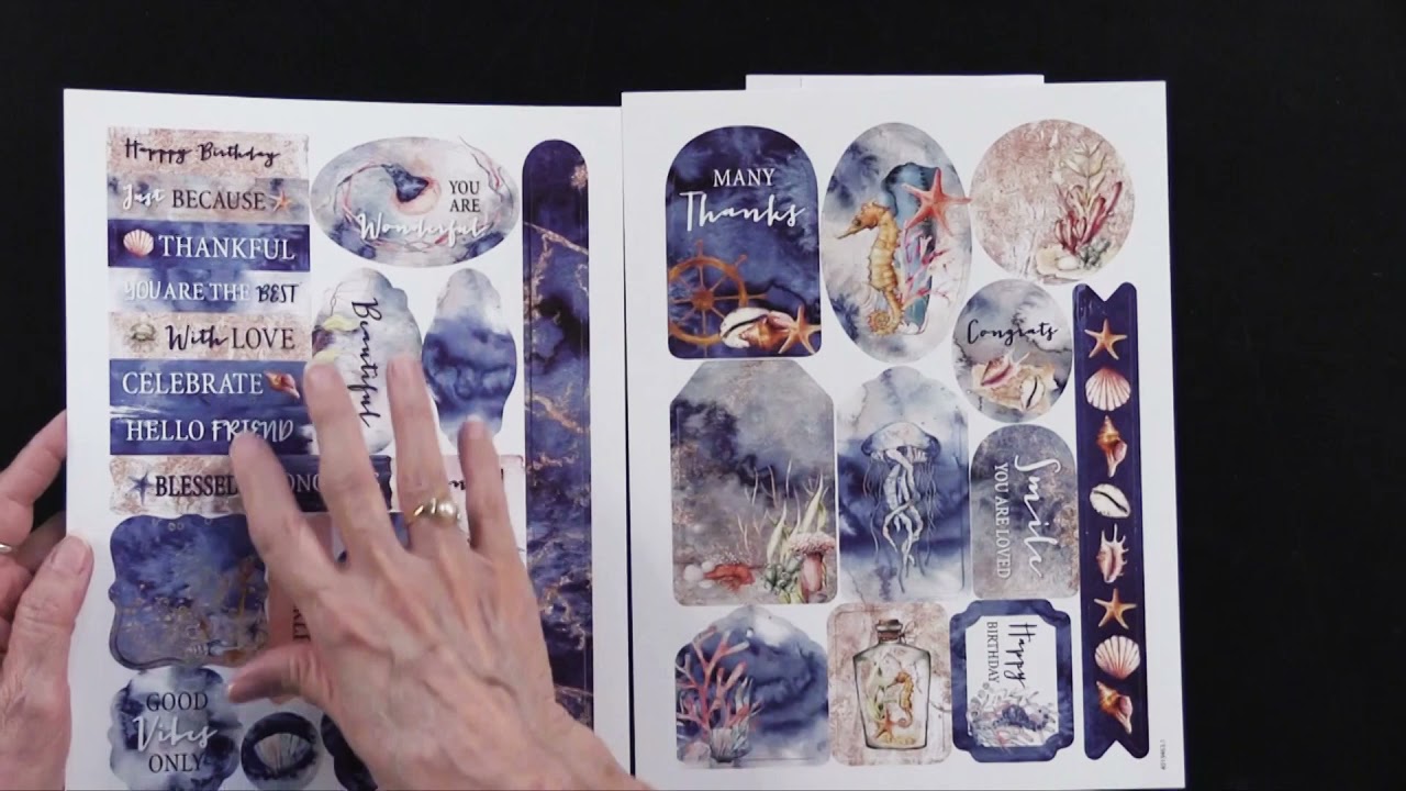 NEW Seascapes & Sand Collection by Hot Off The Press