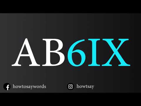How To Pronounce AB6IX