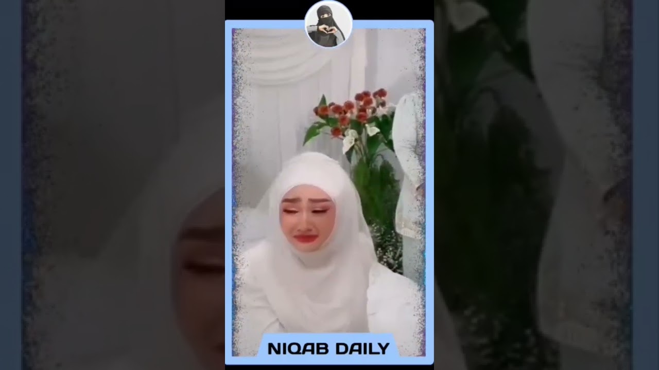 Bikin Baper! Pengantin hasil ta'aruf, bikin semua orang terharu. #taaruf #muslim #baper #shorts