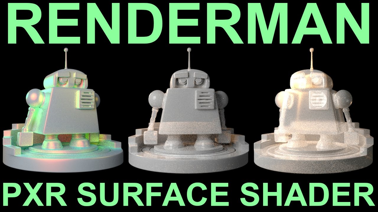 Renderman 21 PxrSurface Shader Tutorial Part 2