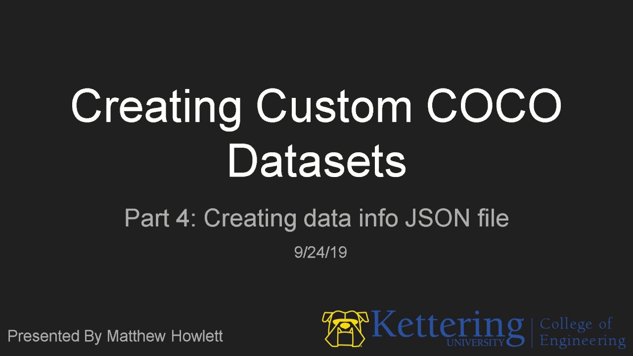 Creating Custom COCO Datasets part 4
