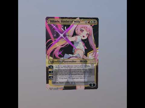 Dihada, binder of wills MTG proxy art
