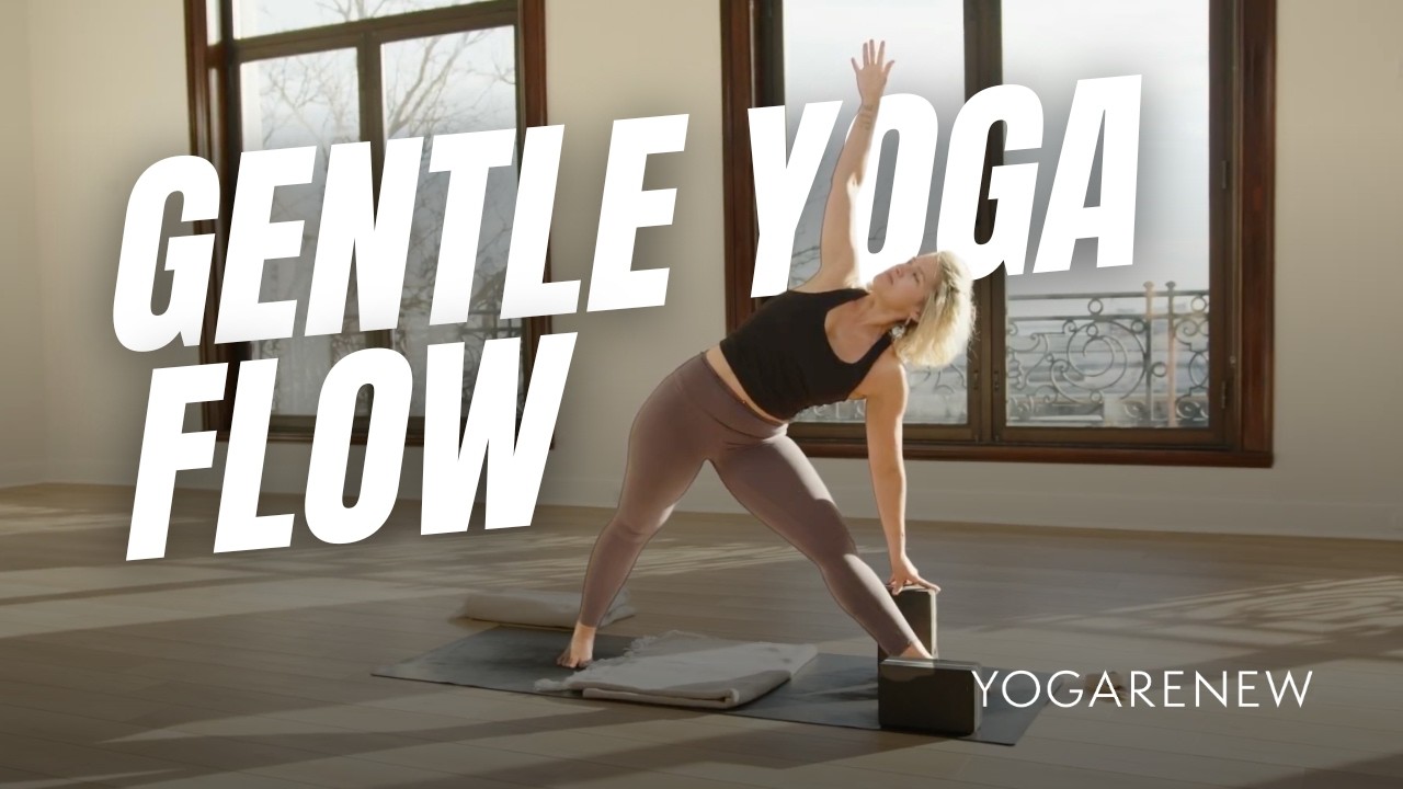 Gentle Beginner Yoga Flow with Briana Aguilar-Austin | Beginner Yoga Class