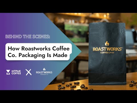 Manufacturing coffee bags for Roastworks Coffee Co.