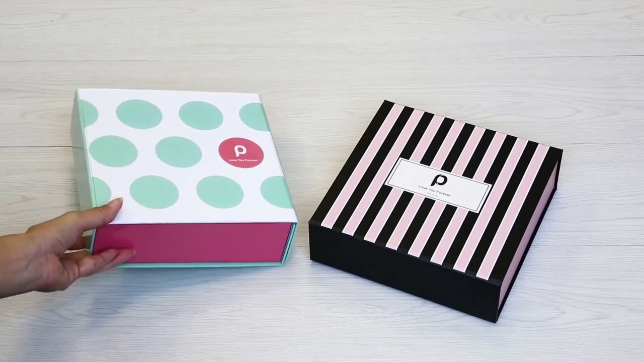 Custom Color Print Collapsible Gift Paper Box Unico Packing