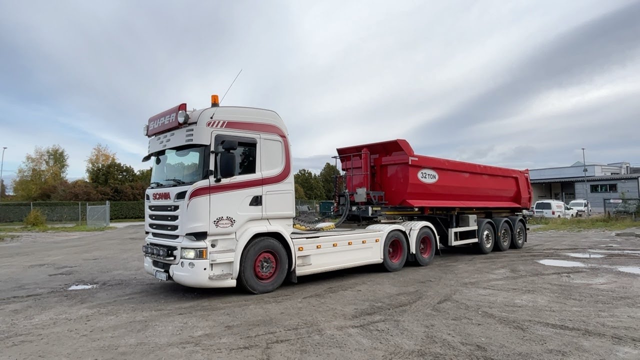 Lastbil Scania R580 LA6X2, Norrtälje, Klaravik auktioner