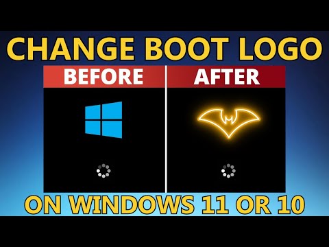 How to Change Windows Boot Logo|Replace Boot Screen logo in Windows 10 ...