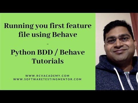 Learn Execute your first feature file using Behave Python Behave Tutorial - Mind Luster