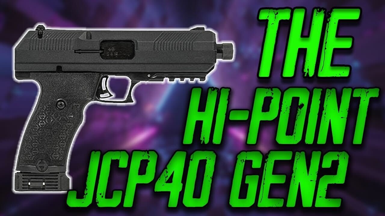 Hi-Point JCP40G2 Pistol Black 5.2" AS 10SH Poly GEN 2 THRD