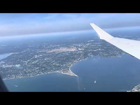 Narraganset Bay Rhode Island flying into PVD Airport