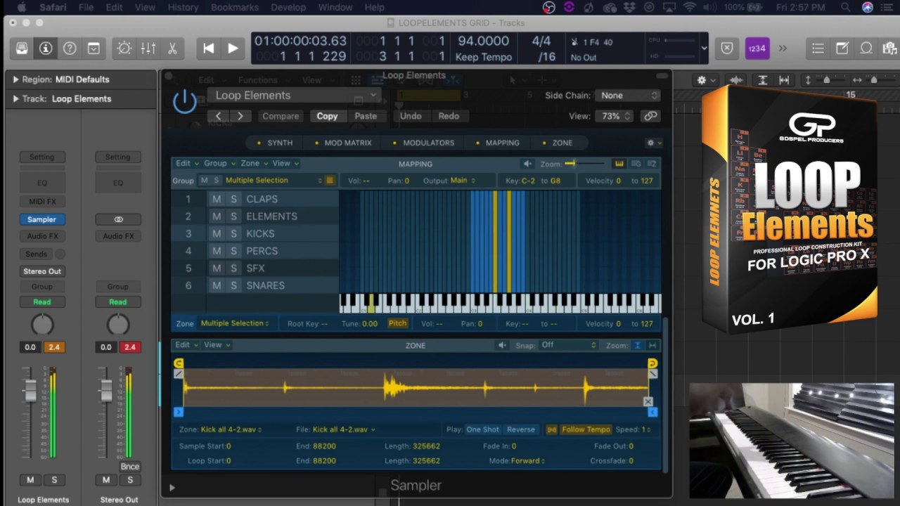 Quick Overview of Loop Elements For Logic Pro X!