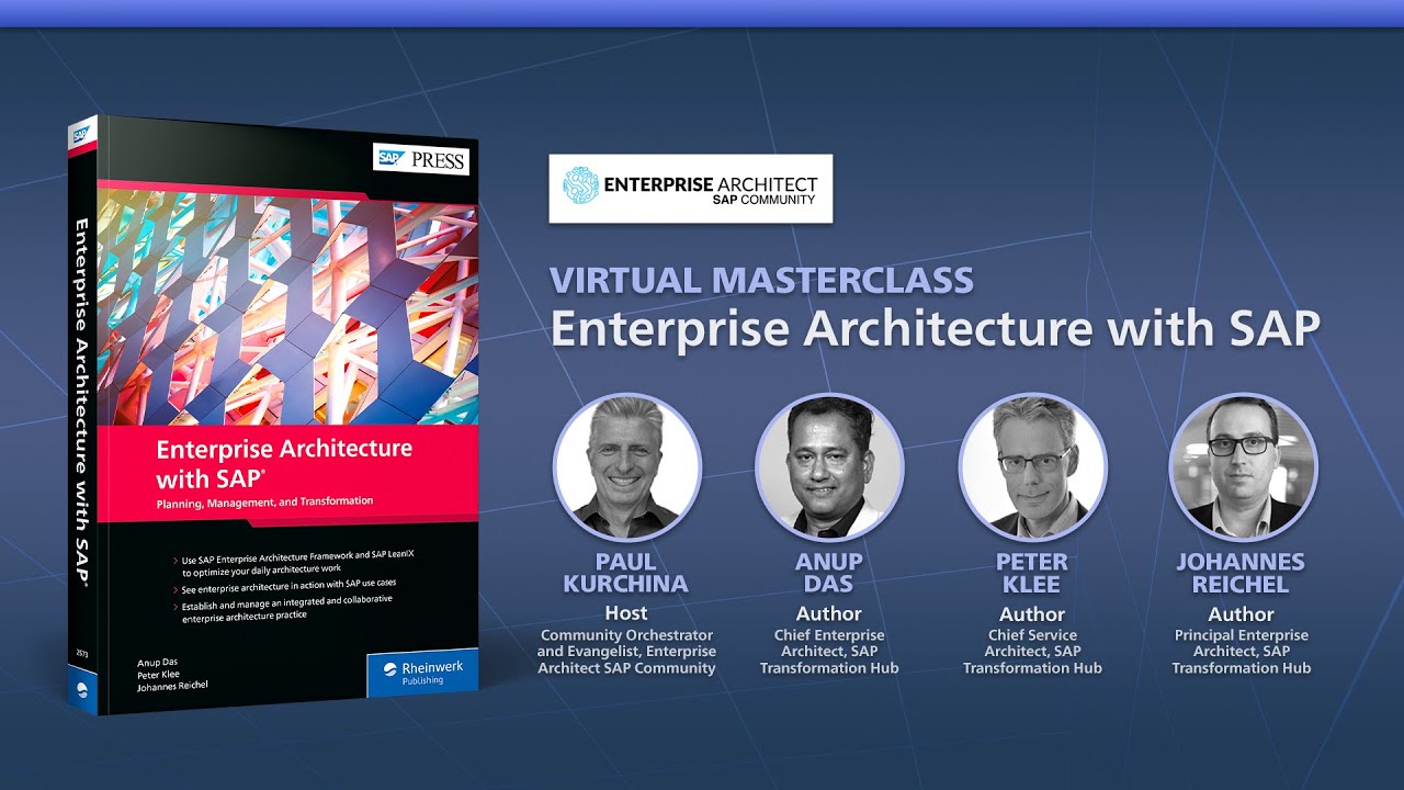 The Enterprise Architecture with SAP Masterclass