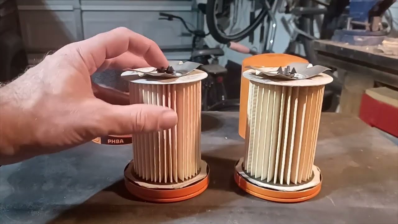 Fram Drive oil filter comparison PH8A