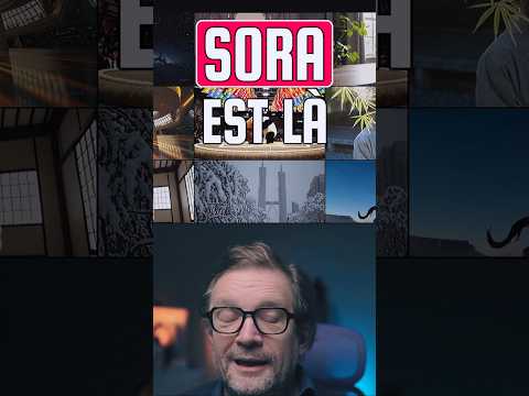 Sora est là ! OpenAI lâche le monstre ! #sora