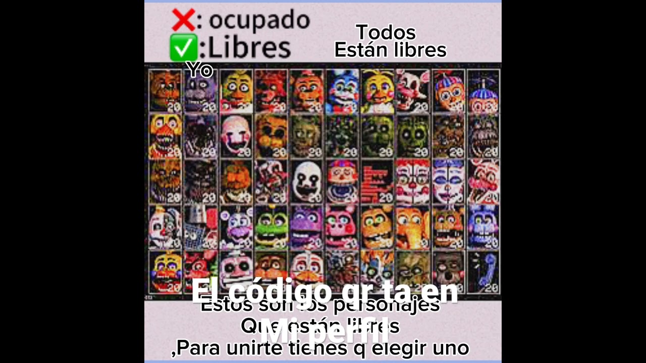 Team de fnaf por whatssApp, el link esta en mi perfil, únanse soy solo yo