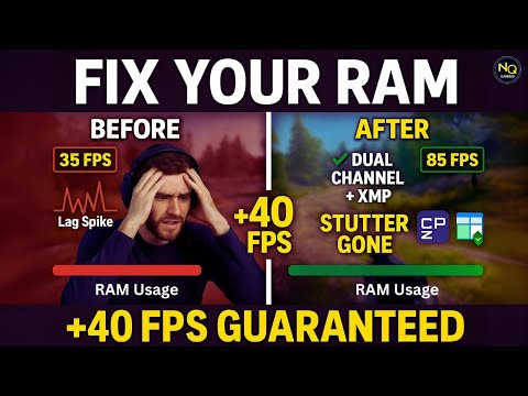 Fix RAM Lag & Stutter in Windows – 7 Easy Tweaks to Boost FPS & Performance Instantly