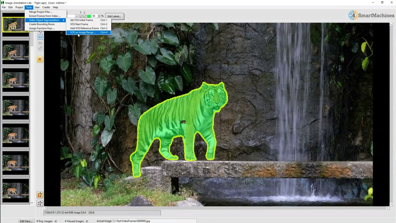 Image Annotation Lab - Bounding Box Tracking