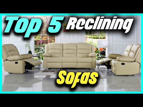 ✅ Top 5 Best Leather Reclining Sofas Reviews 2022