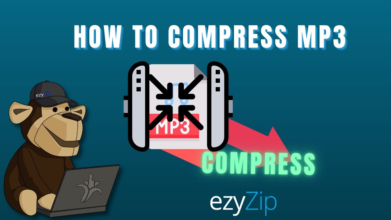 Reduce MP3 Size Online | MP3 File Compressor - ezyZip