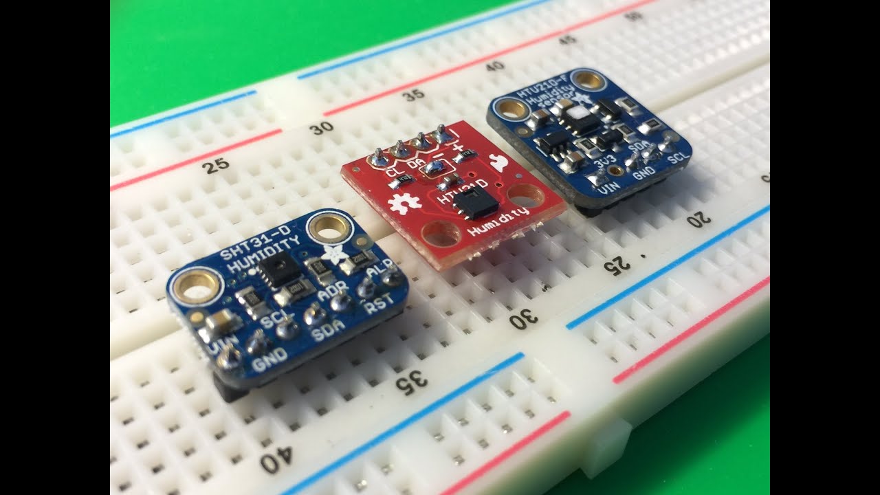 LESSON 1, PART 2: Relative Humidity and Temperature Sensors, Datasheets, and Libraries