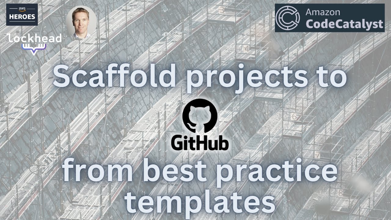 How to automatically scaffold #github projects from #codecatalyst