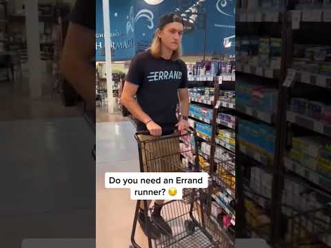 About time you had an errand runner in your life
