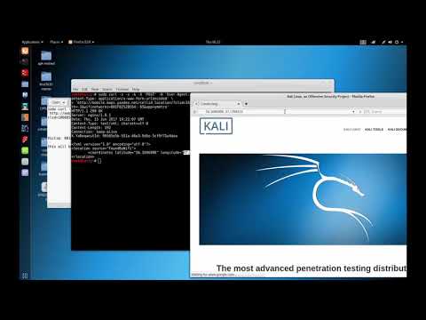 KALI LINUX:How to trace someone location and spy