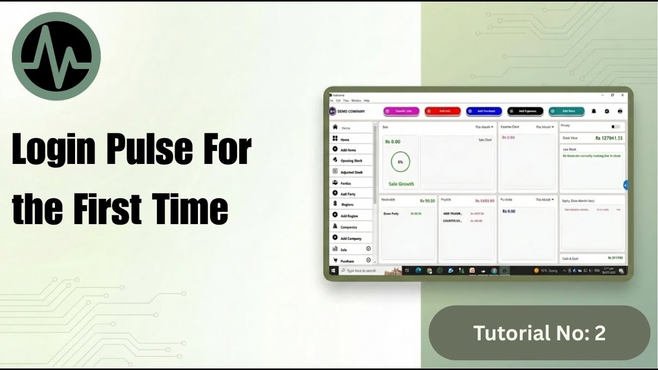 2 How To Login Pulse Software For The First Time