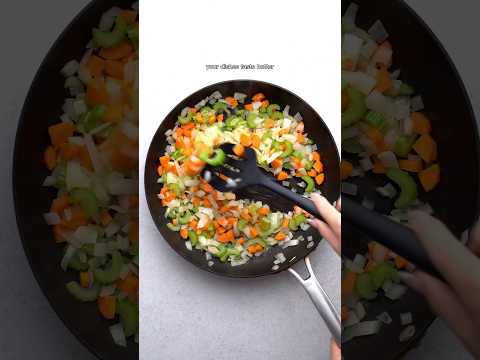 What is my mirepoix? Easy mirepoix recipe! π§πΌβπ³ #cookingvideo