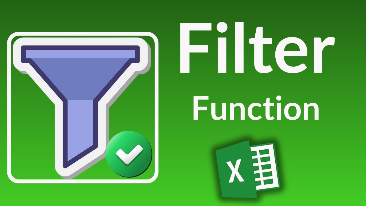 Stop Using Excel Filter Buttons! Use the FILTER Function Instead