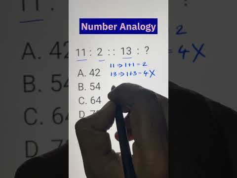 Number Analogy | Reasoning Tricks