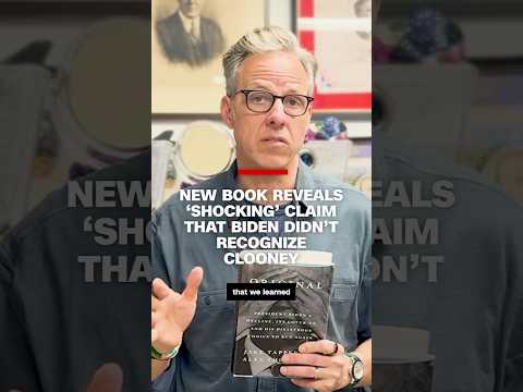 New book reveals ‘shocking’ news that Biden didn’t recognize Clooney