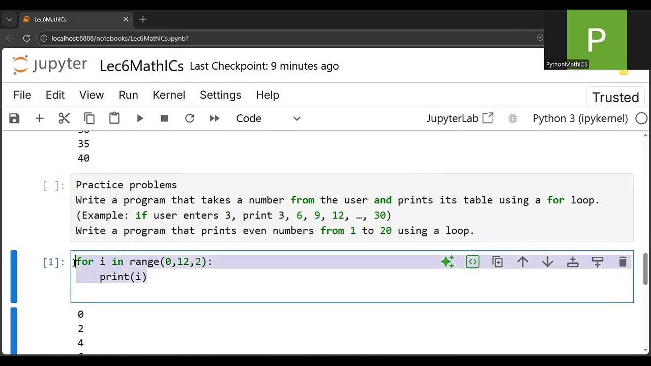Python For Loop Explained with Practical Examples | Beginner TutorialLecture 6