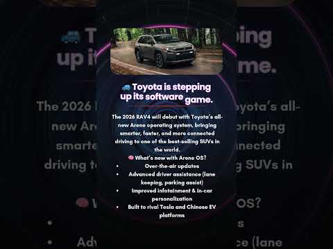 Toyota Unveils Next-Gen 2026 RAV4 with Powerful New Tech | autonews #automotivenews #carnews #toyota
