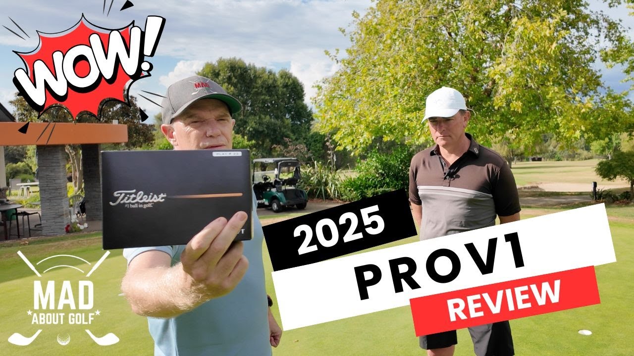 2025 Titleist ProV1 GOLF ball Review! WOW!