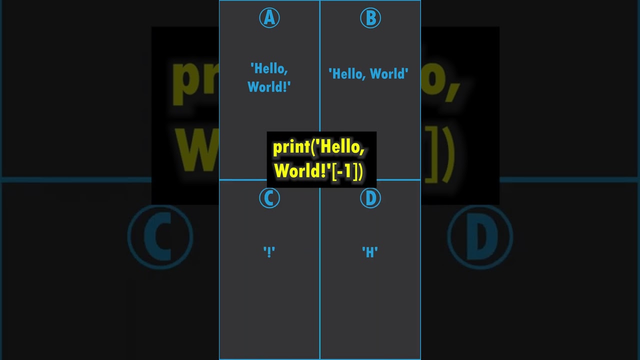 Quick Python Quiz - Output of print() Function! #python #pythonquiz #printfunction #datascience