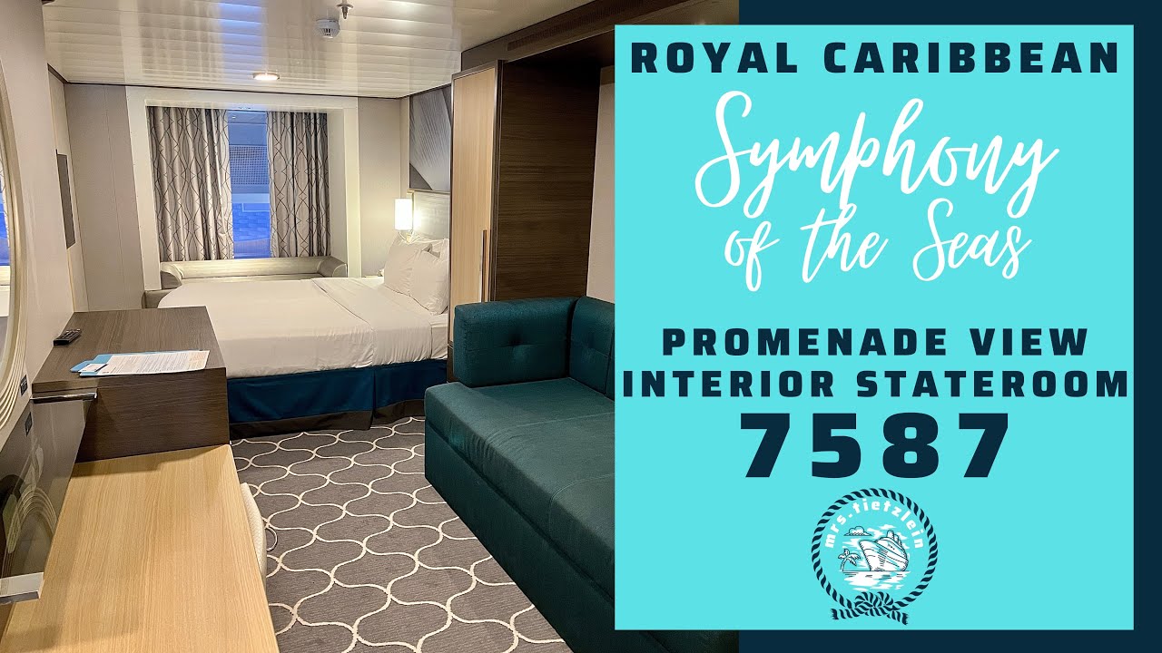 Cabin 7587 - Promenade View Interior - Symphony of the Seas