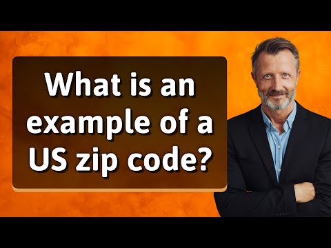 What is an example of a US zip code?