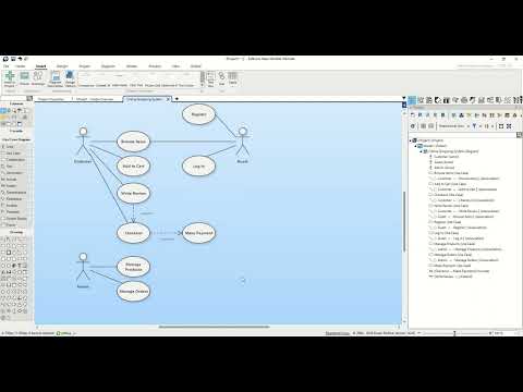 UML Use Case Diagram in Software Ideas Modeler