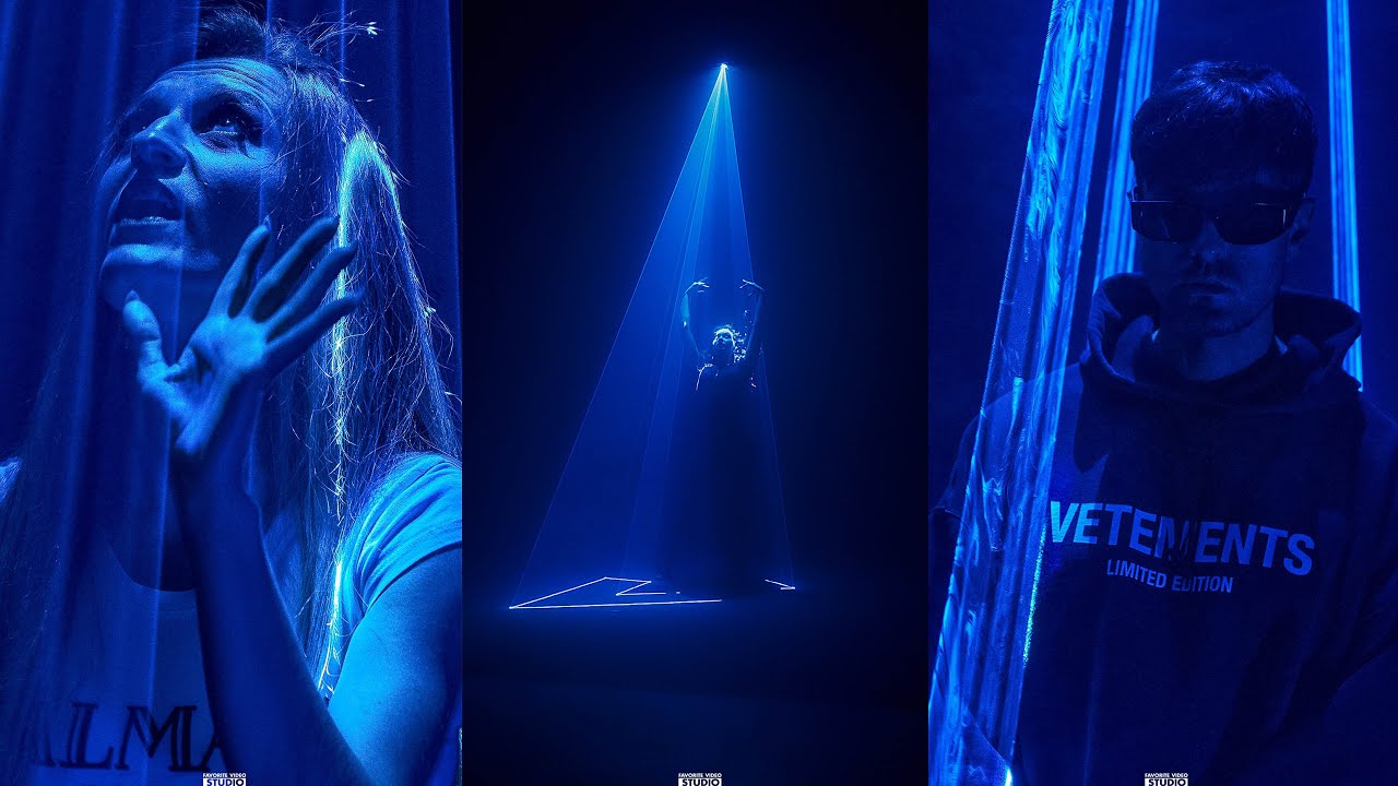 FVS Studio BTS from the Music Clip Video Production using Moaving Head and Laser