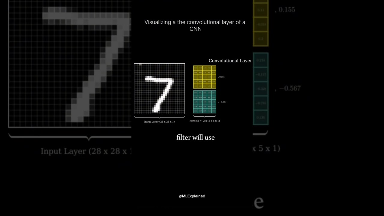 Visualization of cnn  #ai #machinelearning #deeplearning