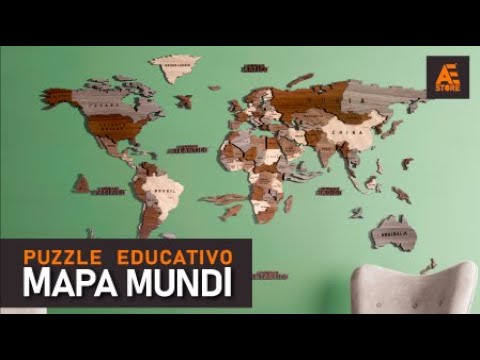 PUZZLE MAPA MUNDI