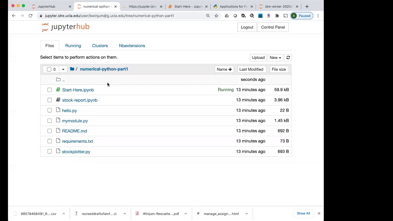Numerical Computing With Python Part 1: Python Basics