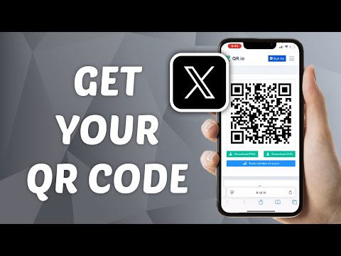 How to Get X (Twitter) QR Code