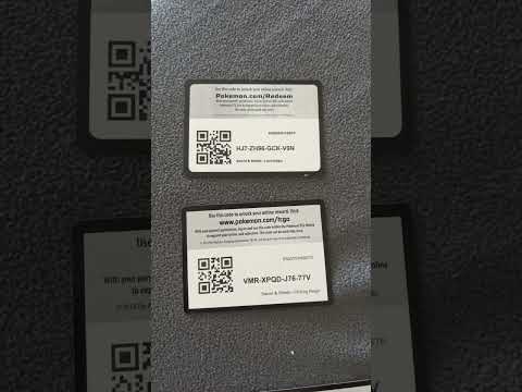 Pokemon trading card game Redeem codes 1