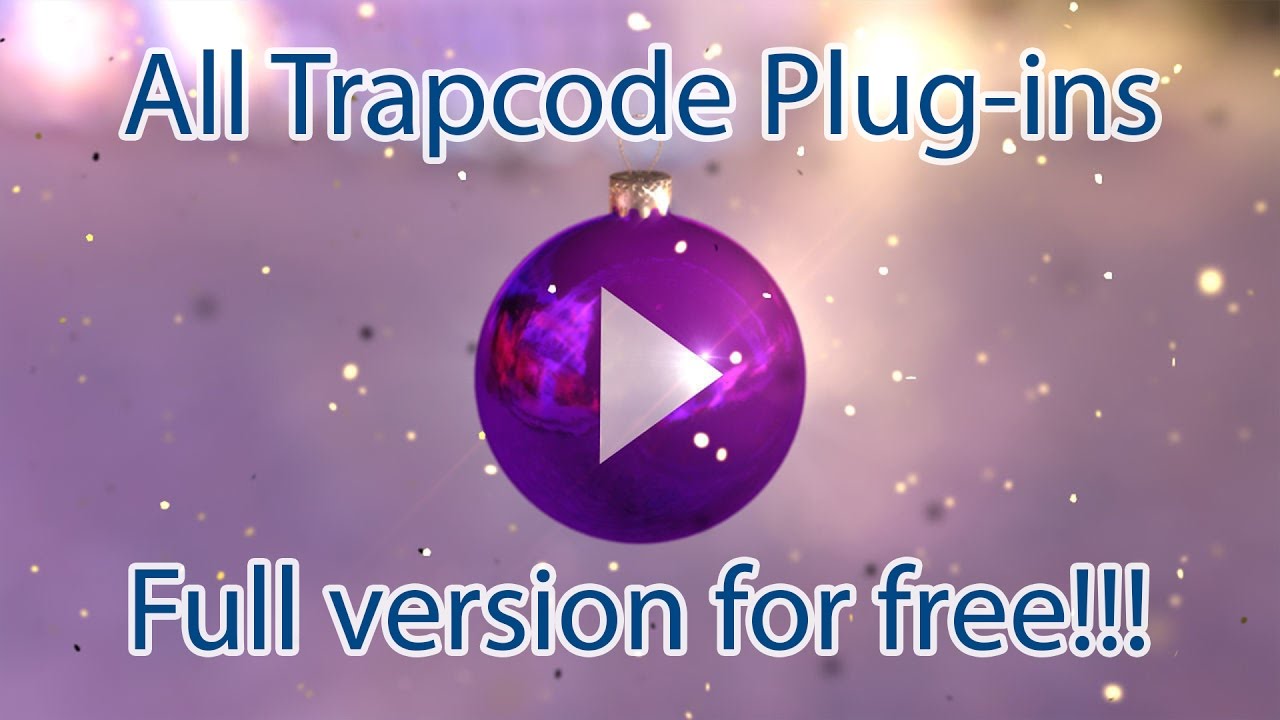 Installing Trapcode Plug-ins full version for free