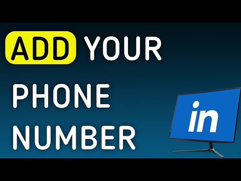 How To Add Your Phone Number On LinkedIn On PC (New Update)